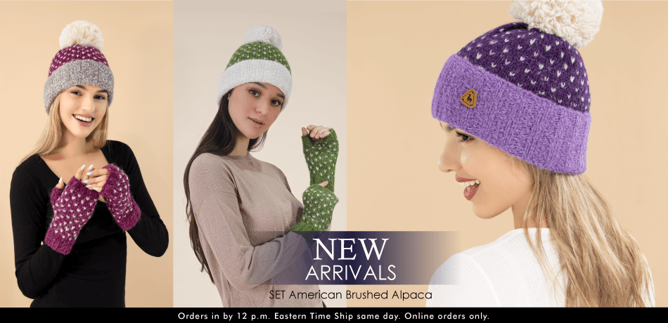 Wholesale Alpaca Socks, Alpaca Sweaters, Alpaca Accessories